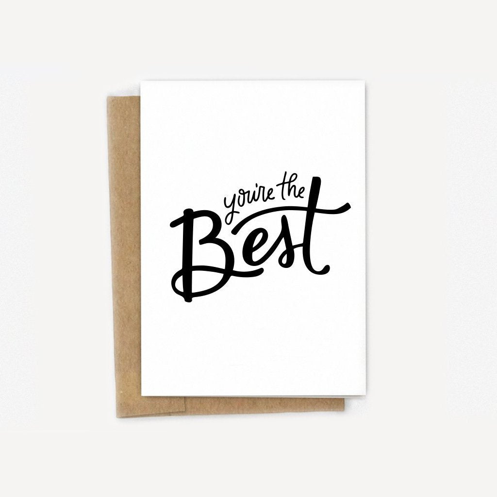 You're The Best Card – A Fink & Ink